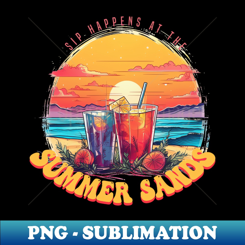 Sips Happens at the Summer Sands - Summer Holiday Beach Vibe | Inspire ...