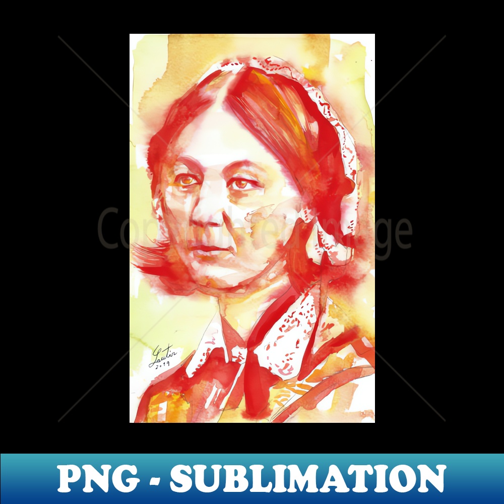FLORENCE NIGHTINGALE watercolor portrait 1 - Special Edition | Inspire ...