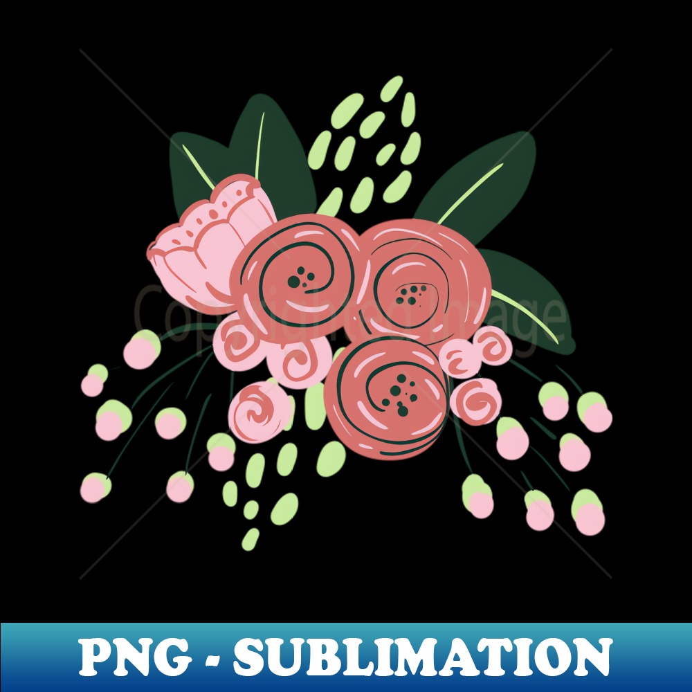 Pocket Full of Posies - Vintage Sublimation PNG Download - R | Inspire ...