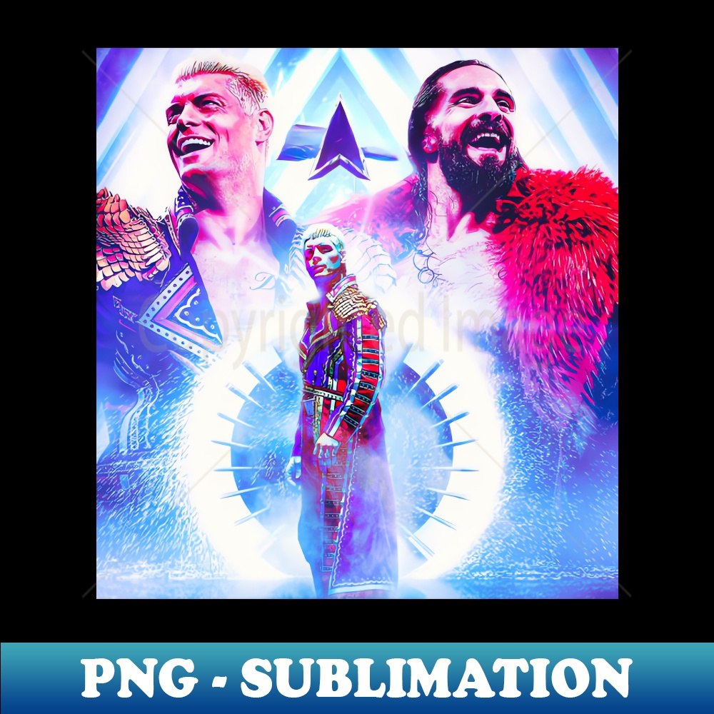 wwe cody rhodes and seth rollins - Special Edition Sublimati | Inspire ...