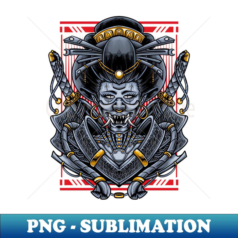 Mecha Geisha - Trendy Sublimation Digital Download - Perfect | Inspire ...
