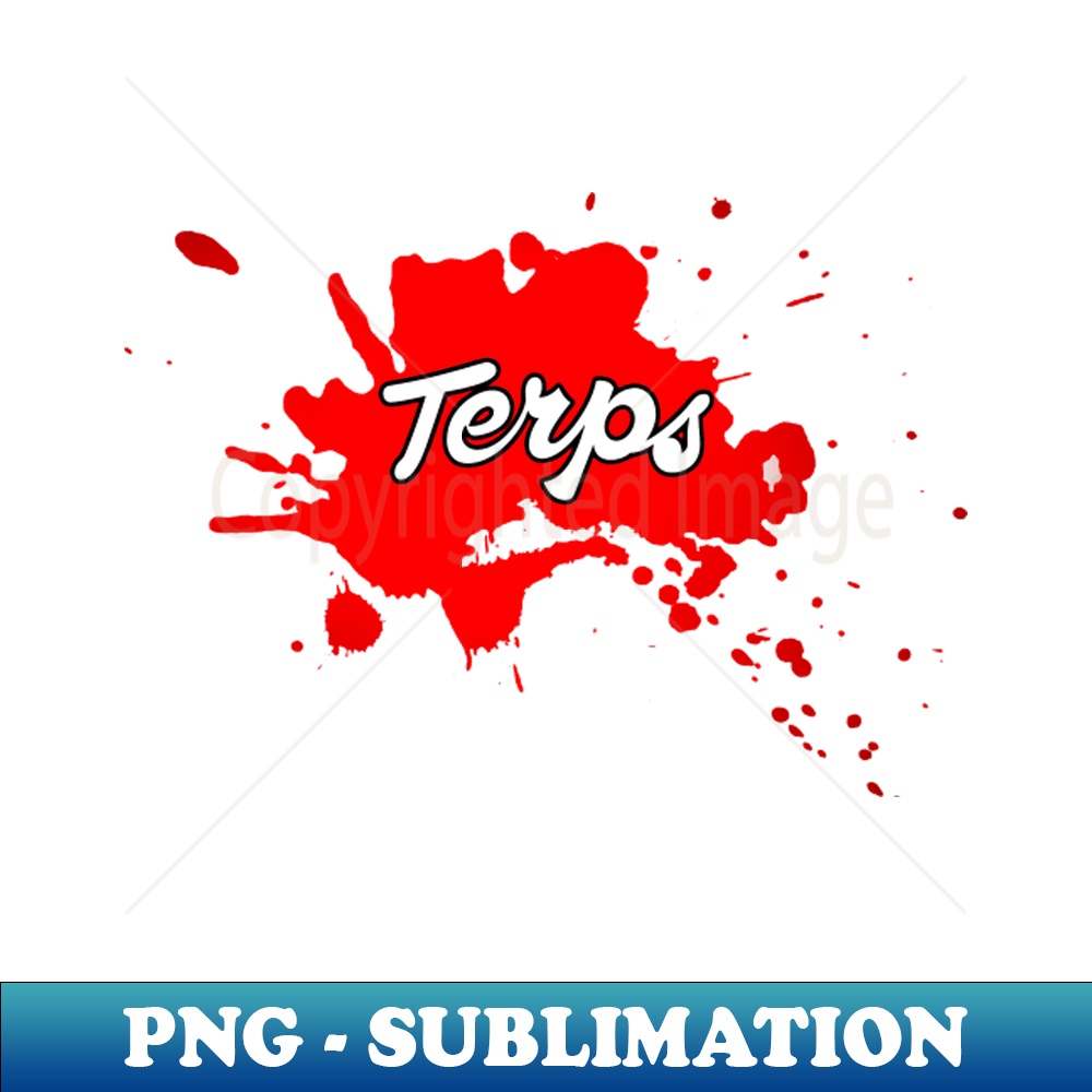Terps In Our Blood - Signature Sublimation PNG File - Instan | Inspire ...