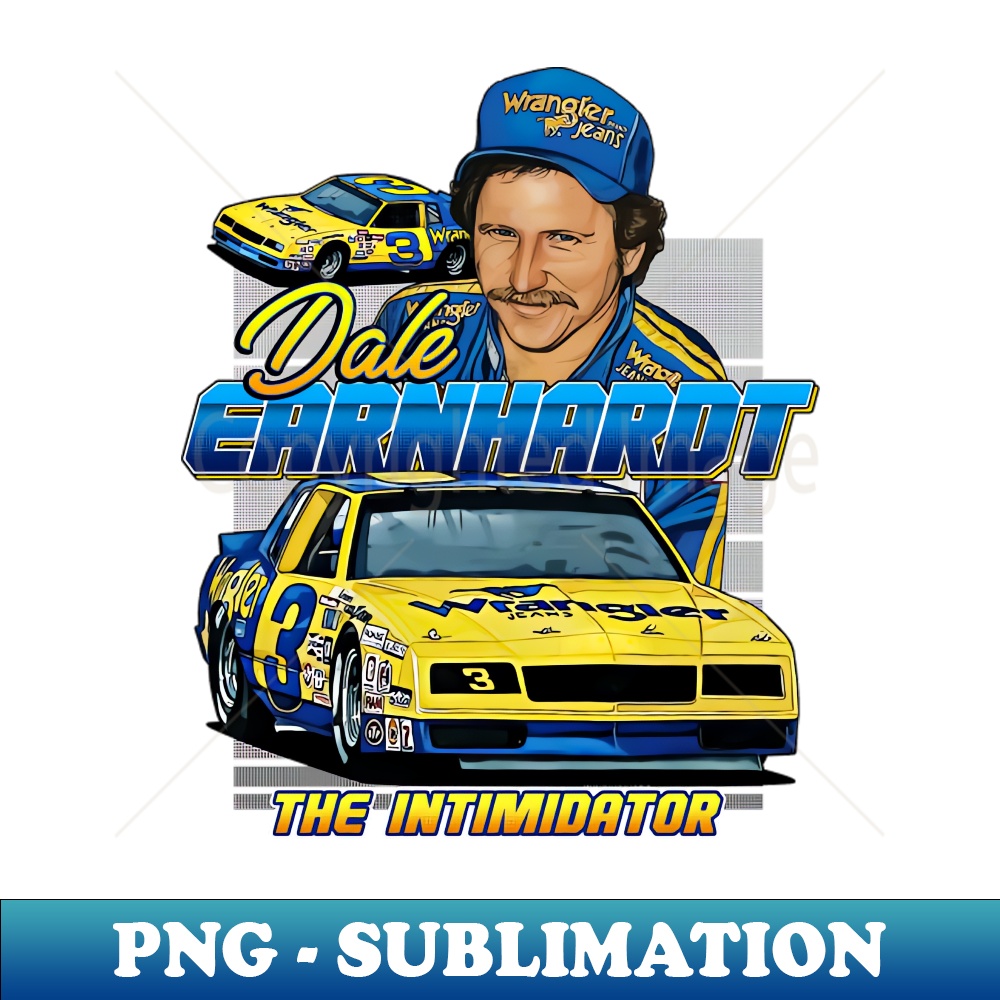 Dale Earnhardt The Intimidator 80s Retro - Sublimation-Ready | Inspire ...