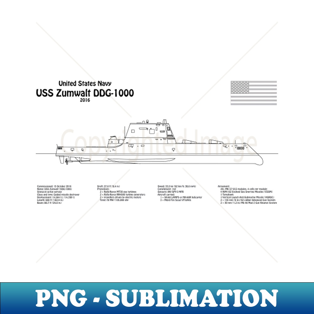 USS Zumwalt DDG-1000 Destroyer ship plans - SDpng - High-Qua | Inspire ...