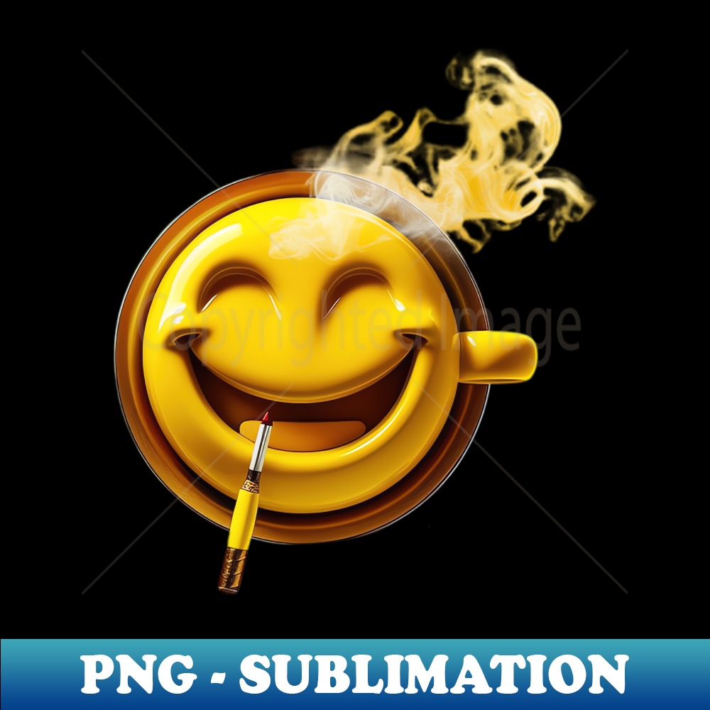 Wide Open Smiley - Sublimation-Ready PNG File - Capture Imag - Inspire ...