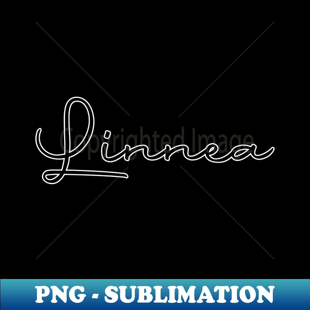 Autography Linnea Name Label - PNG Transparent Sublimation D | Inspire ...