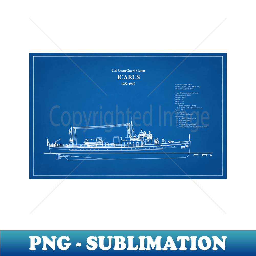 United States Coast Guard Cutter Icarus wpc-110 - AD - Retro | Inspire ...