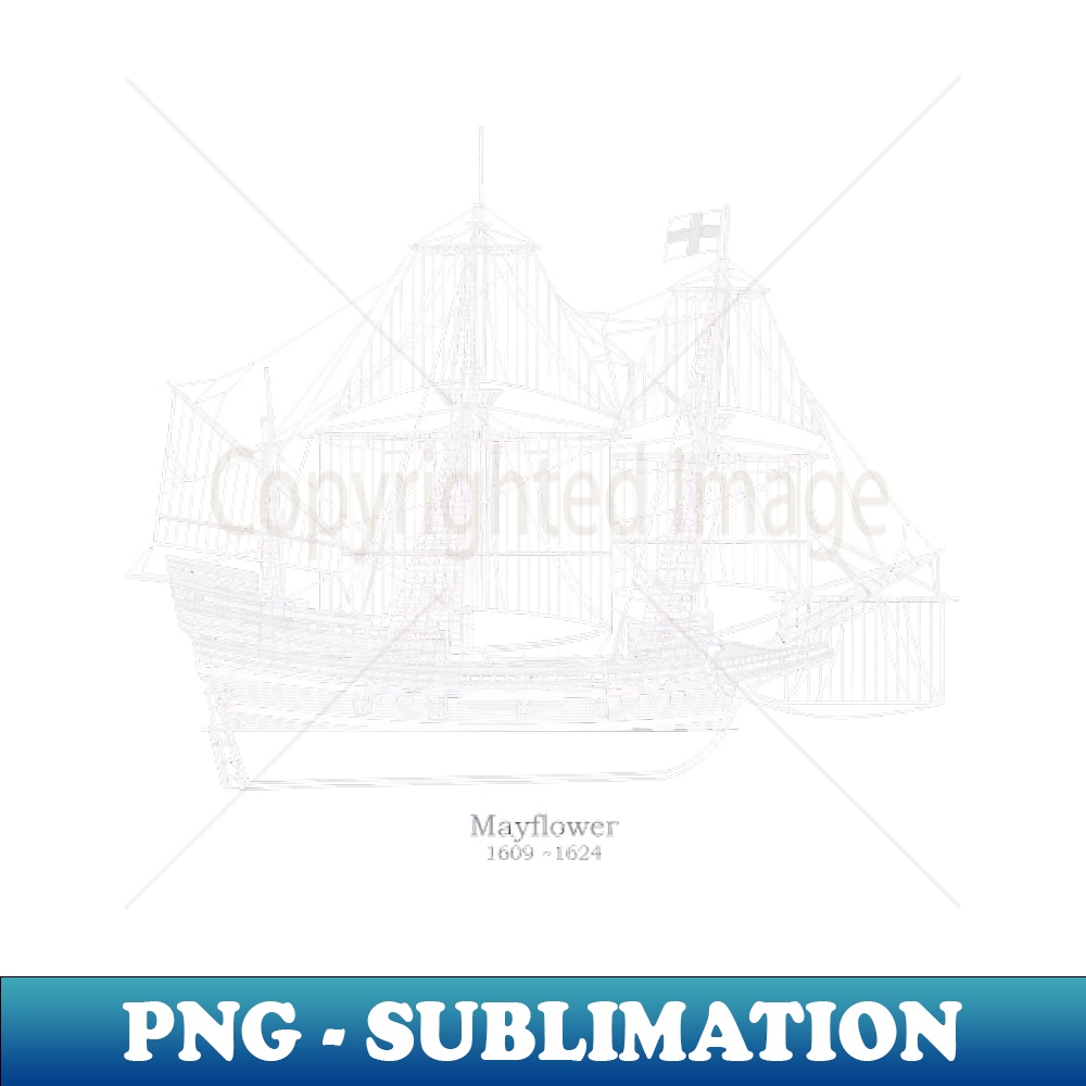 Mayflower plans America 17th century Pilgrims ship - P - PNG - Inspire ...