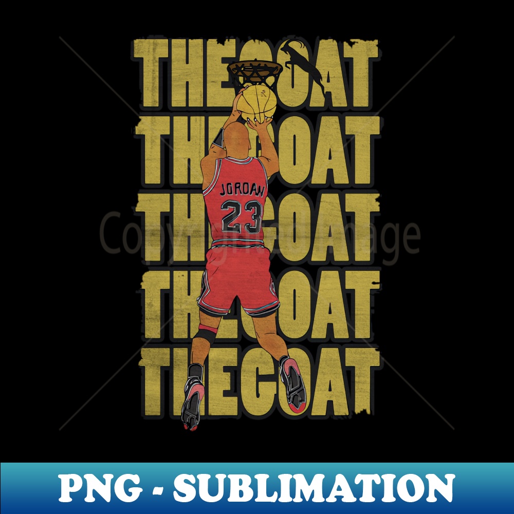 the goat jordan - PNG Transparent Sublimation File - Perfect | Inspire ...