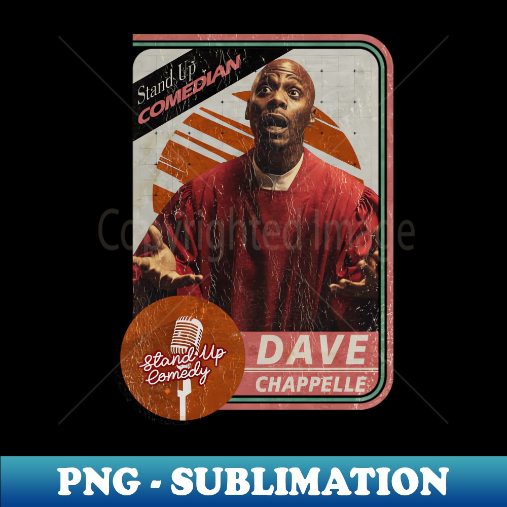 Dave Chappelle - High-Resolution PNG Sublimation File - Perf - Inspire ...