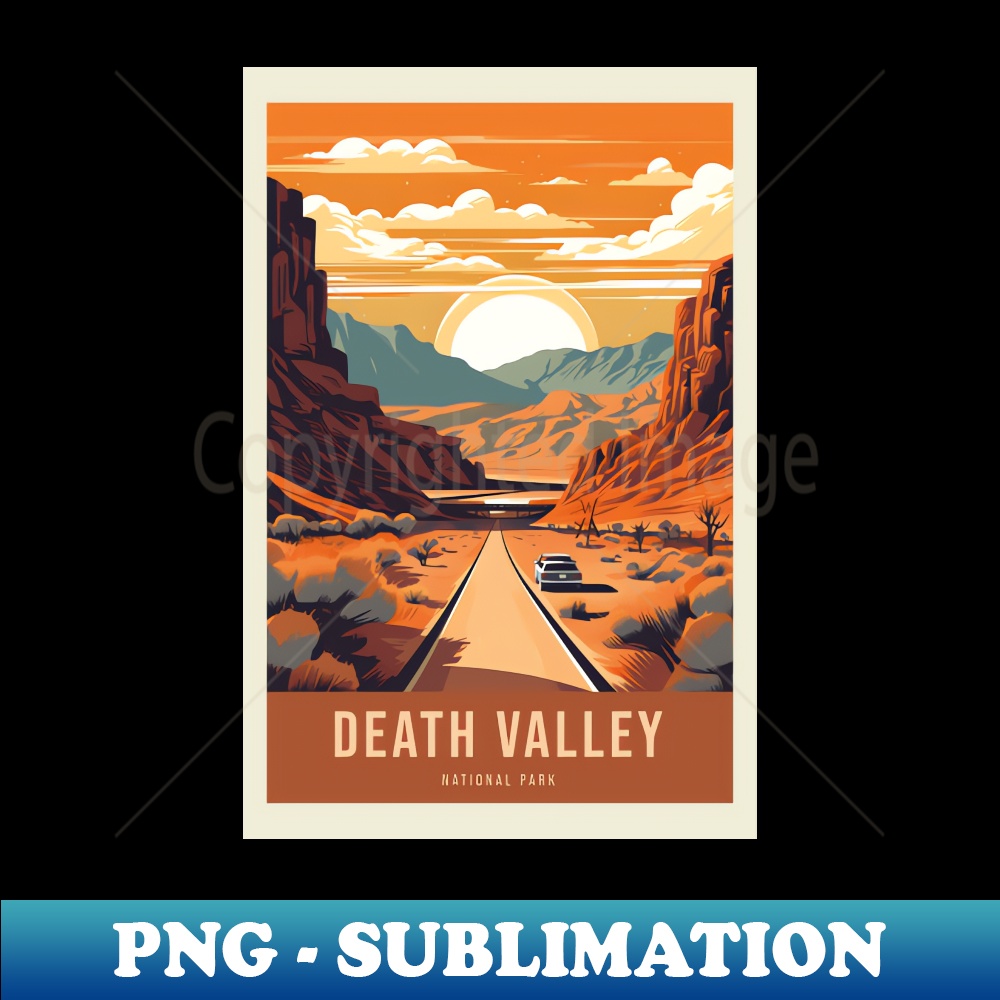 Death Valley National Park - Instant PNG Sublimation Downloa | Inspire ...