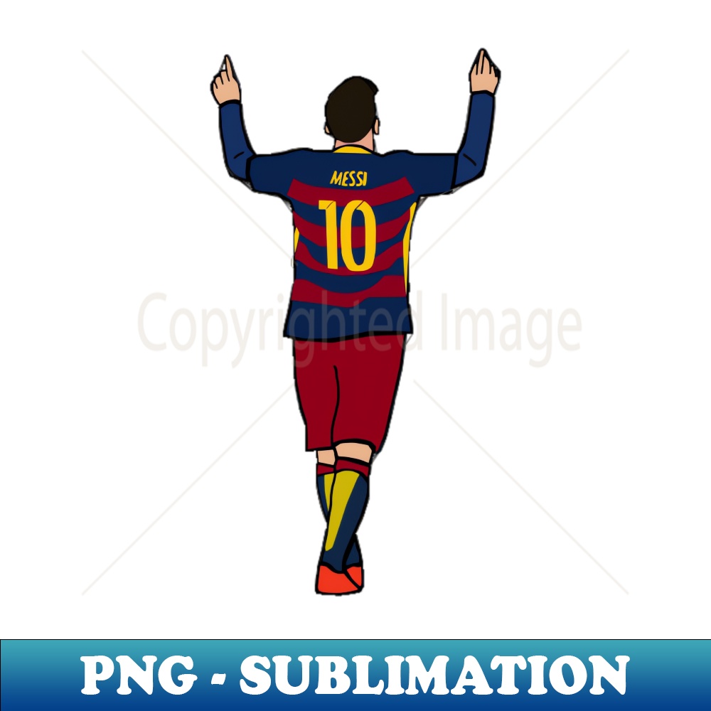 Lionel Messi FC Barcelona - Instant Sublimation Digital Down - Inspire ...