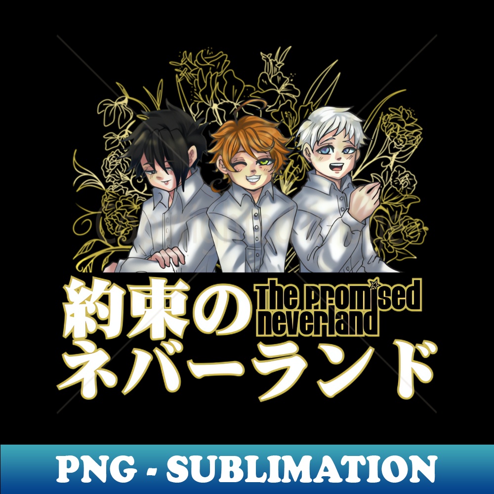The Promised Neverland - PNG Transparent Sublimation Design | Inspire ...
