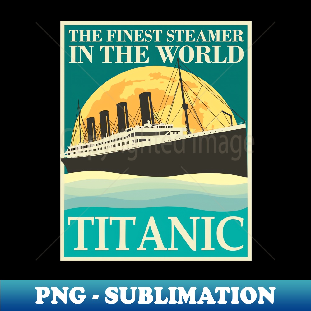 Titanic - Special Edition Sublimation PNG File - Bring Your | Inspire ...