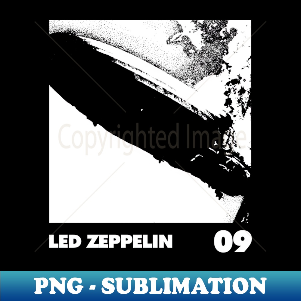 Led Zeppelin - Modern Sublimation PNG File - Fashionable and | Inspire ...