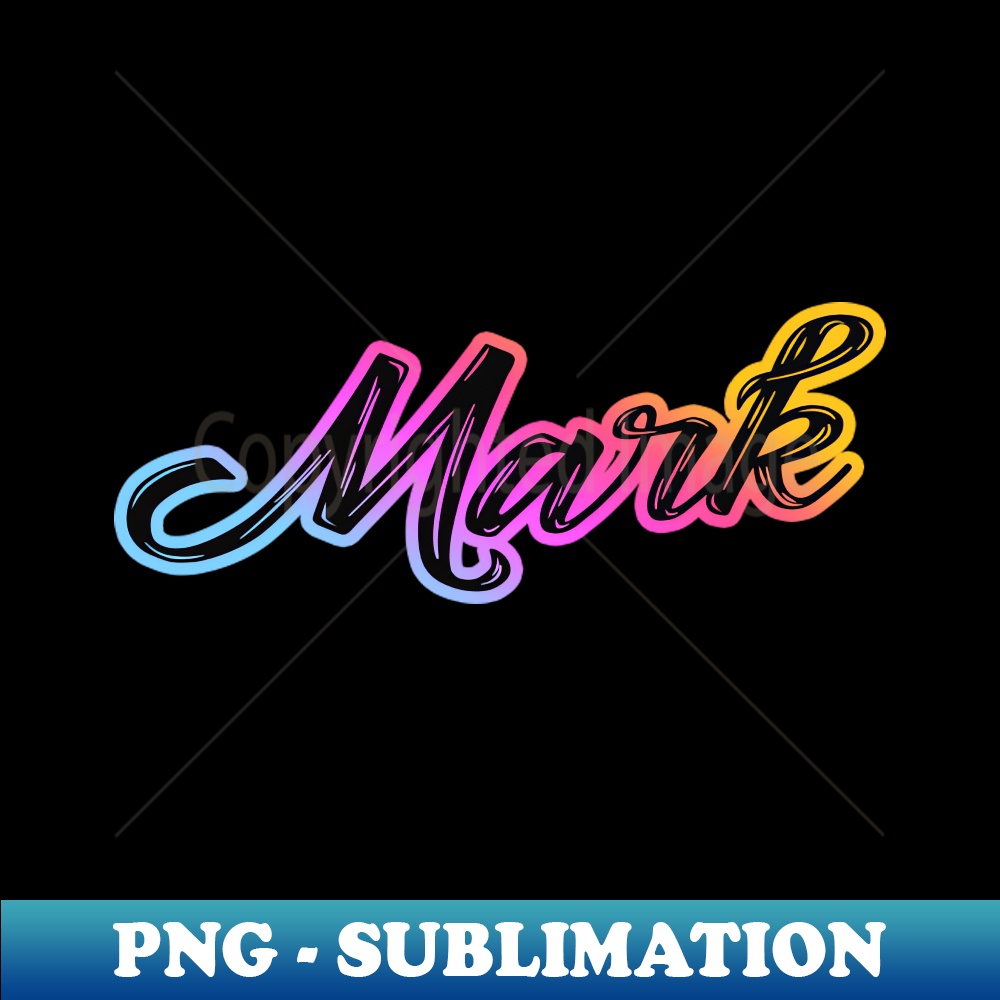 Name Mark - Elegant Sublimation PNG Download - Unlock Vibran | Inspire ...