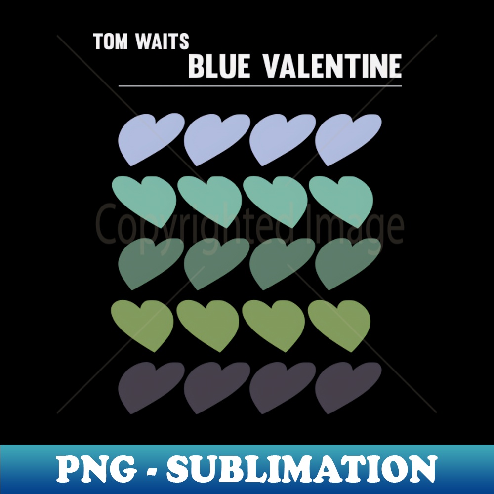 Tom Waits - Blue Valentine White Vintage Book Cover - Decor | Inspire ...