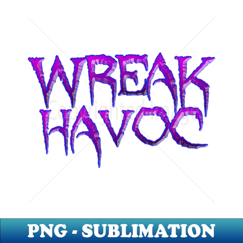 Wreak Havoc Cool Awesome Lettering Font Text Letters Saying | Inspire ...