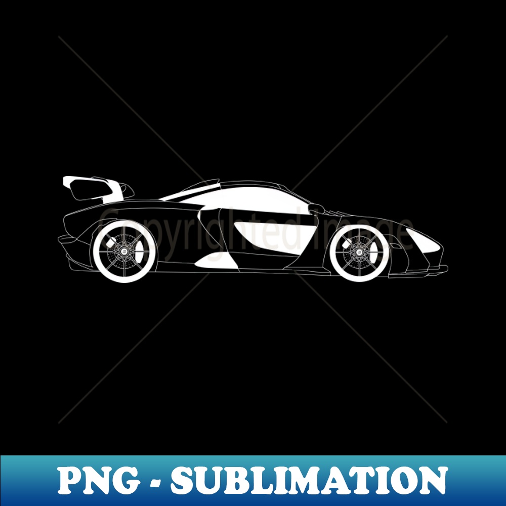 Senna White Outline - Sublimation-Ready PNG File - Unlock Vi | Inspire ...