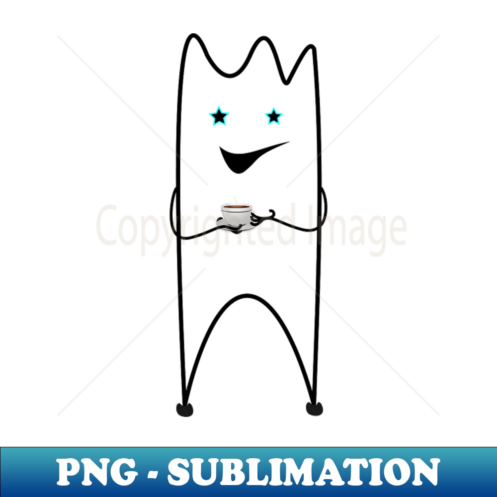 Beautiful flork drinks coffee - Artistic Sublimation Digital | Inspire ...