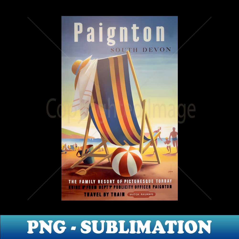 Vintage British Rail advert Paignton - Signature Sublimation - Inspire ...