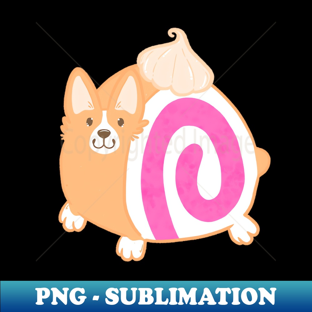 Corgi Jelly Roll - Unique Sublimation PNG Download - Perfect - Inspire ...
