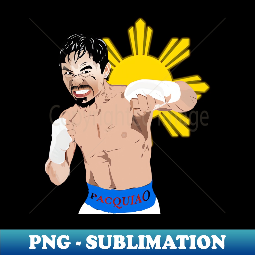 Manny Pacman Pacquiao - Vintage Sublimation PNG Download - P | Inspire ...
