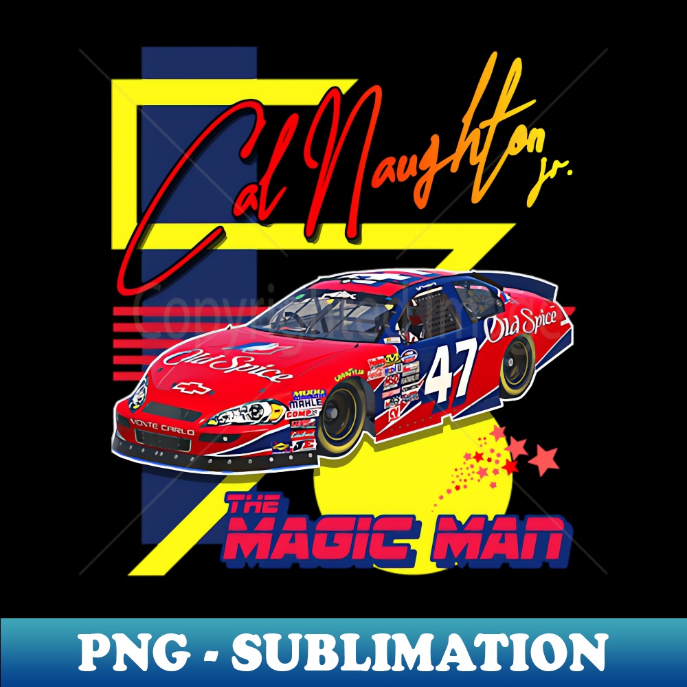 Cal Naughton Jr The Magic Man - Digital Sublimation Download | Inspire ...
