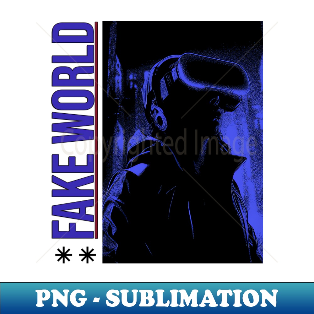 Fake World - Exclusive Sublimation Digital File - Stunning S | Inspire ...