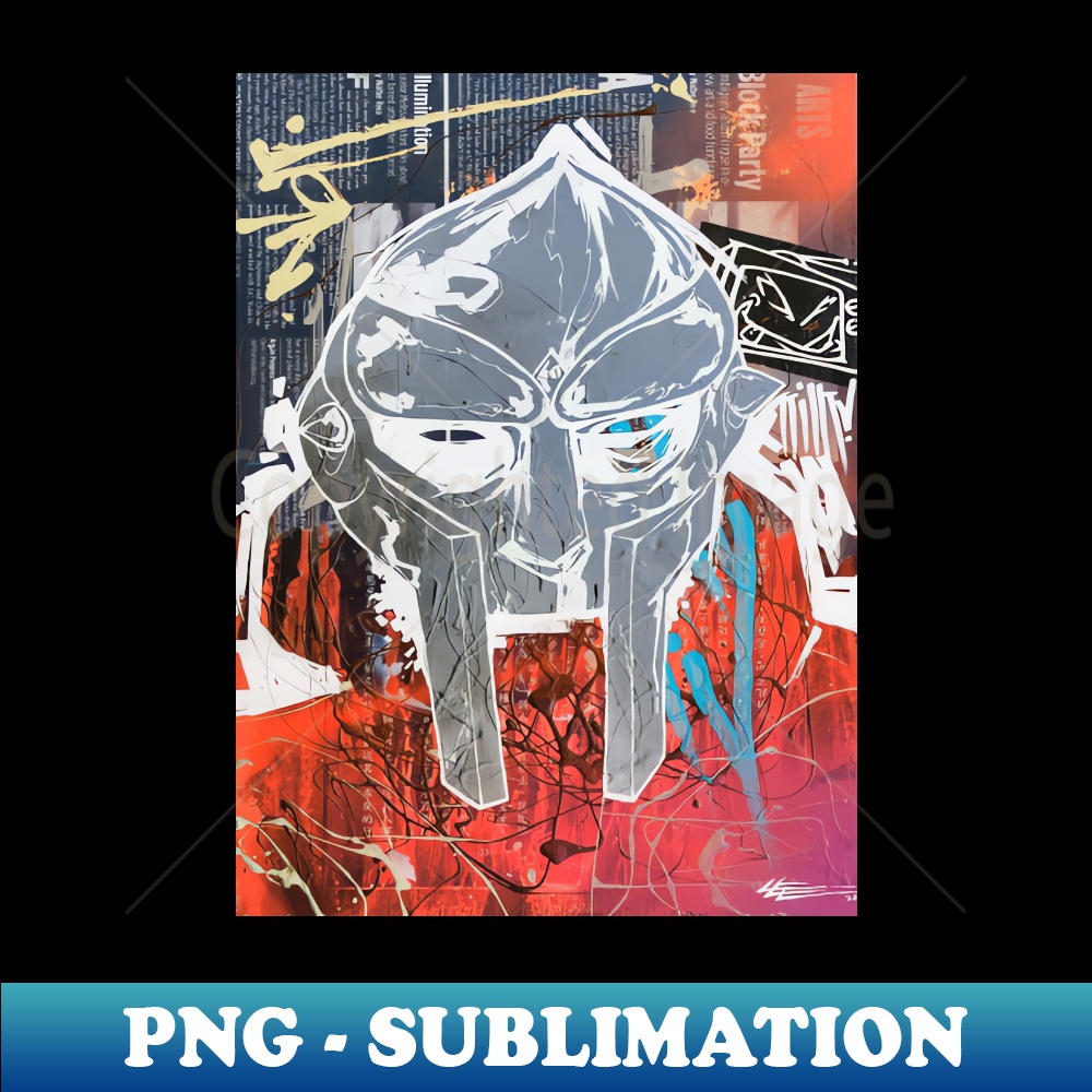 MF DOOM INVERSE - Premium Sublimation Digital Download - Bol | Inspire ...