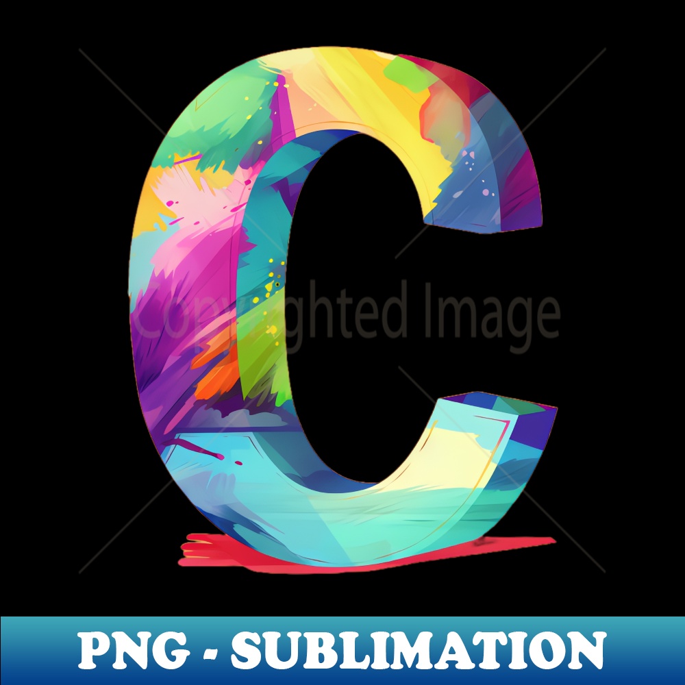 Alphabet c - PNG Transparent Sublimation File - Create with | Inspire ...