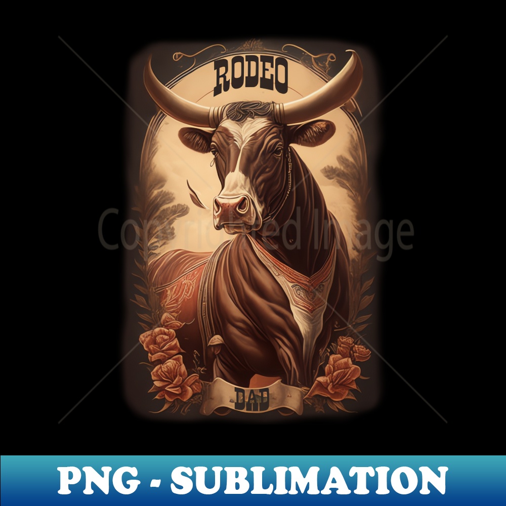 Rodeo Dad - Instant PNG Sublimation Download - Unlock Vibran | Inspire ...