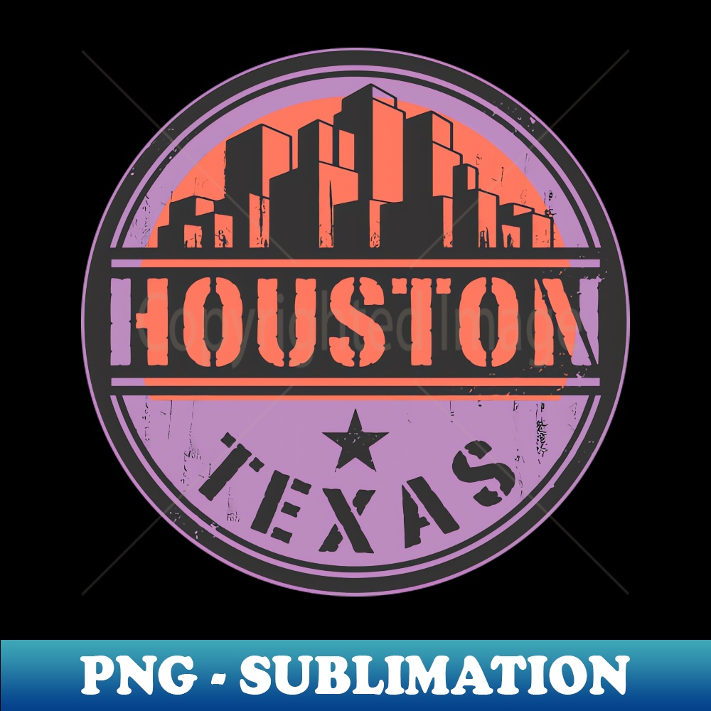 Houston Texas urban - PNG Transparent Sublimation File - Stu | Inspire ...