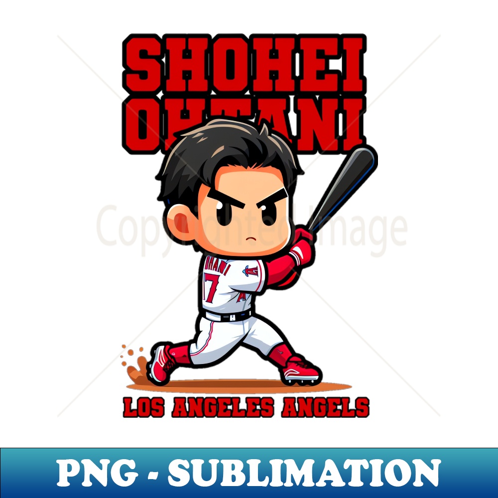 Ohtani chibi - Exclusive PNG Sublimation Download - Perfect - Inspire ...
