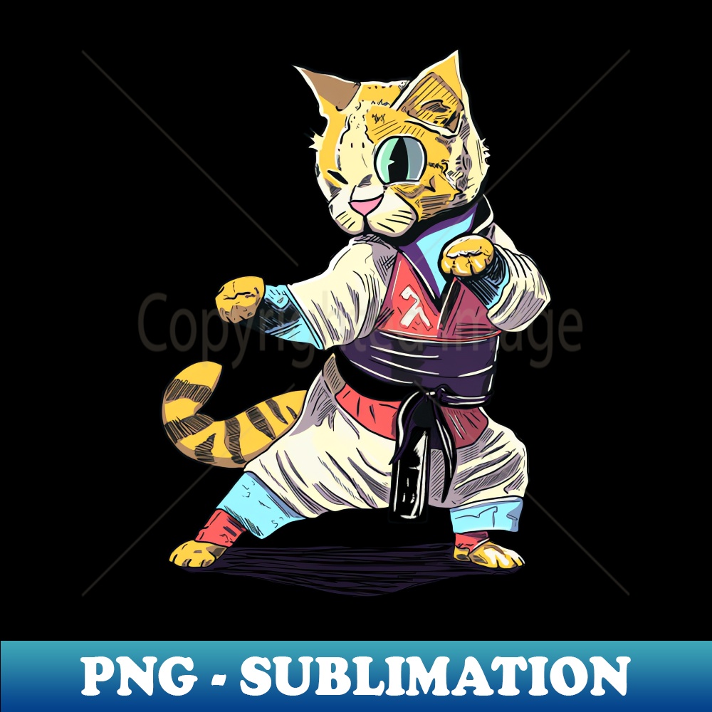 Ninja Cat - Professional Sublimation Digital Download - Enha - Inspire ...