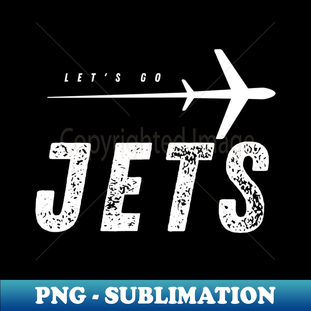 Lets Go Jets NY Jets Football - PNG Transparent Digital Down | Inspire ...