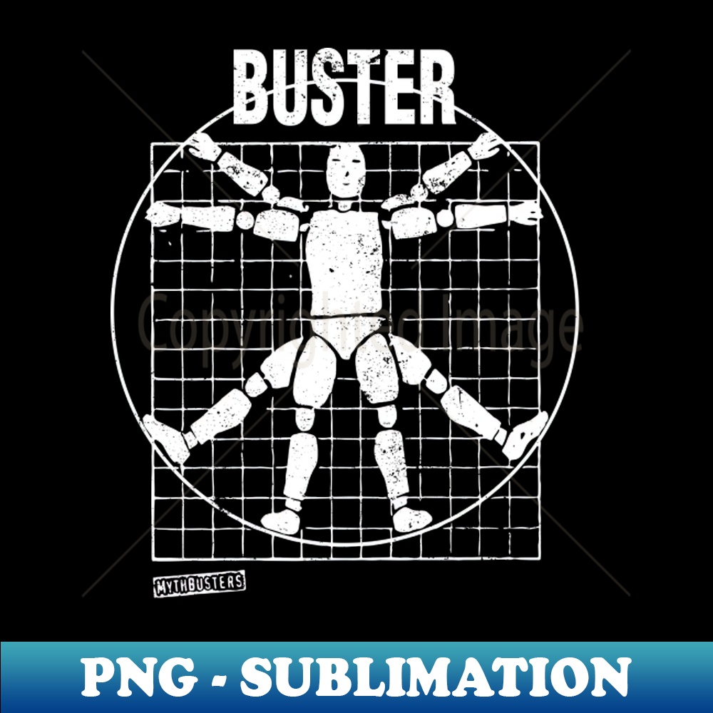 MythBusters Buster - PNG Transparent Sublimation File - Stun | Inspire ...