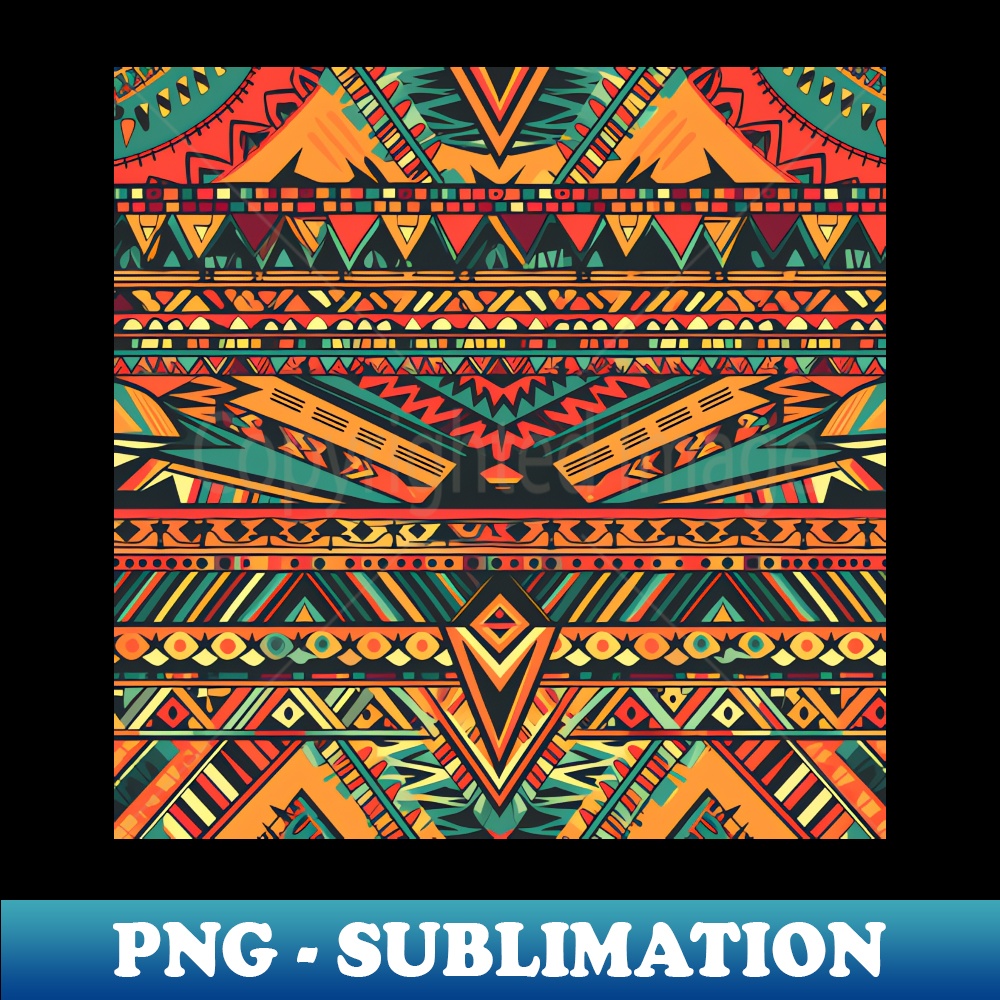 Aztec Pattern - PNG Transparent Sublimation File - Create wi | Inspire ...