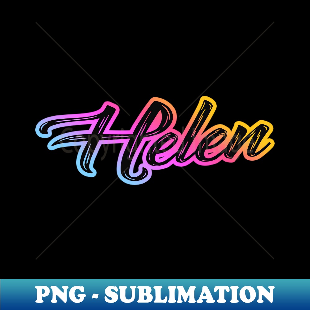 Name Helen - PNG Transparent Sublimation File - Create with | Inspire ...