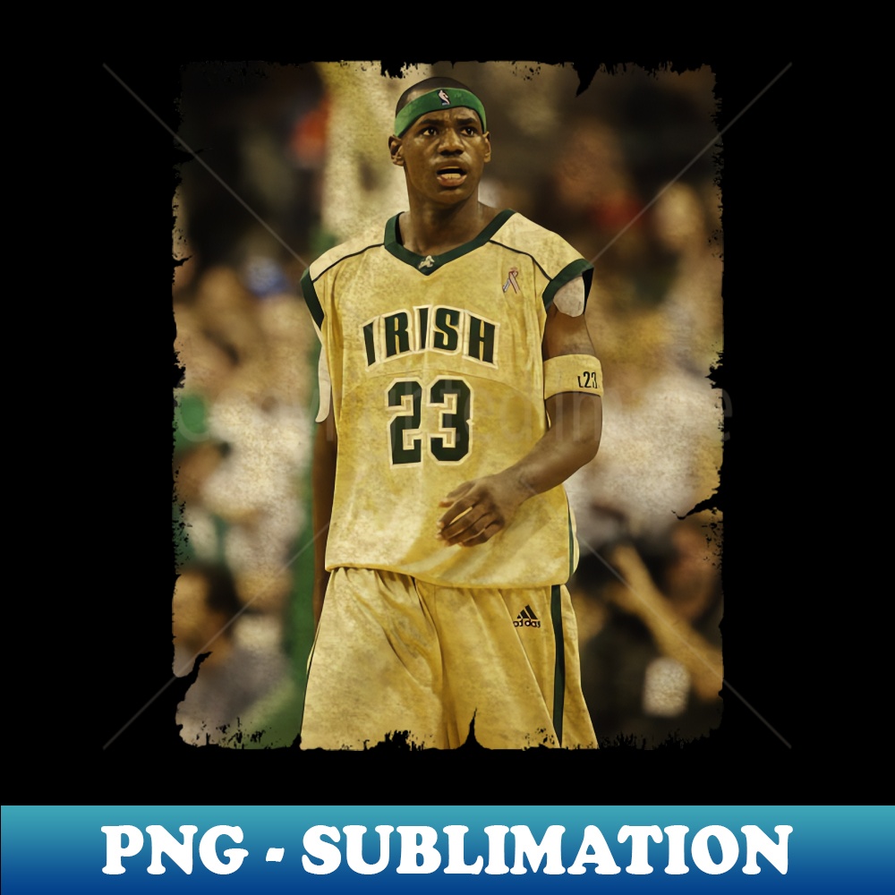 Young kiNg James 23 - High-Resolution PNG Sublimation File | Inspire Uplift