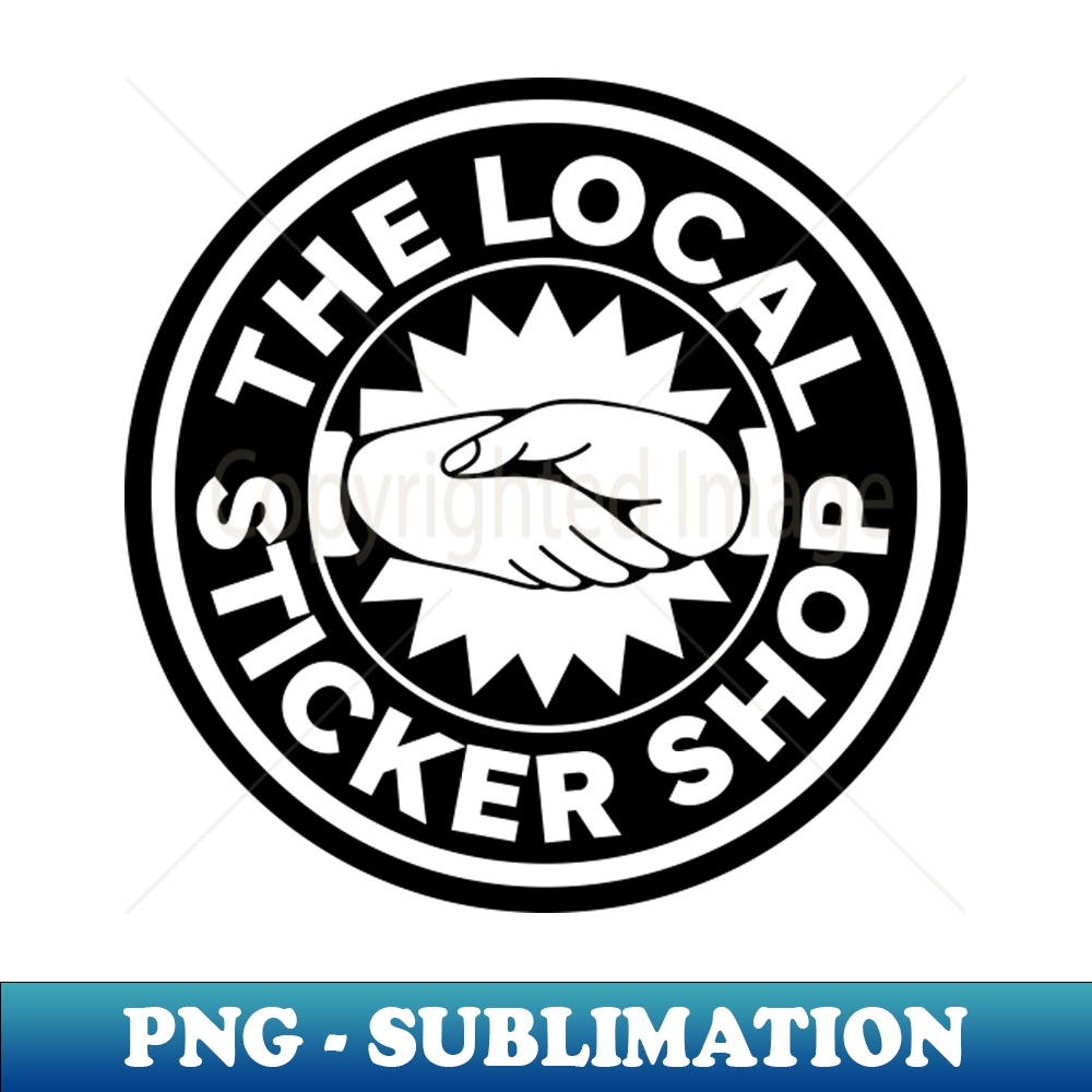 The Local Sticker Shop Black Logo - Signature Sublimation PN | Inspire ...