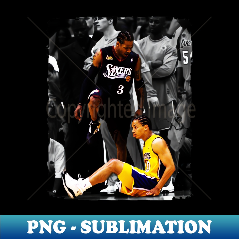 Allen Iverson Step over - PNG Transparent Sublimation File - - Inspire ...