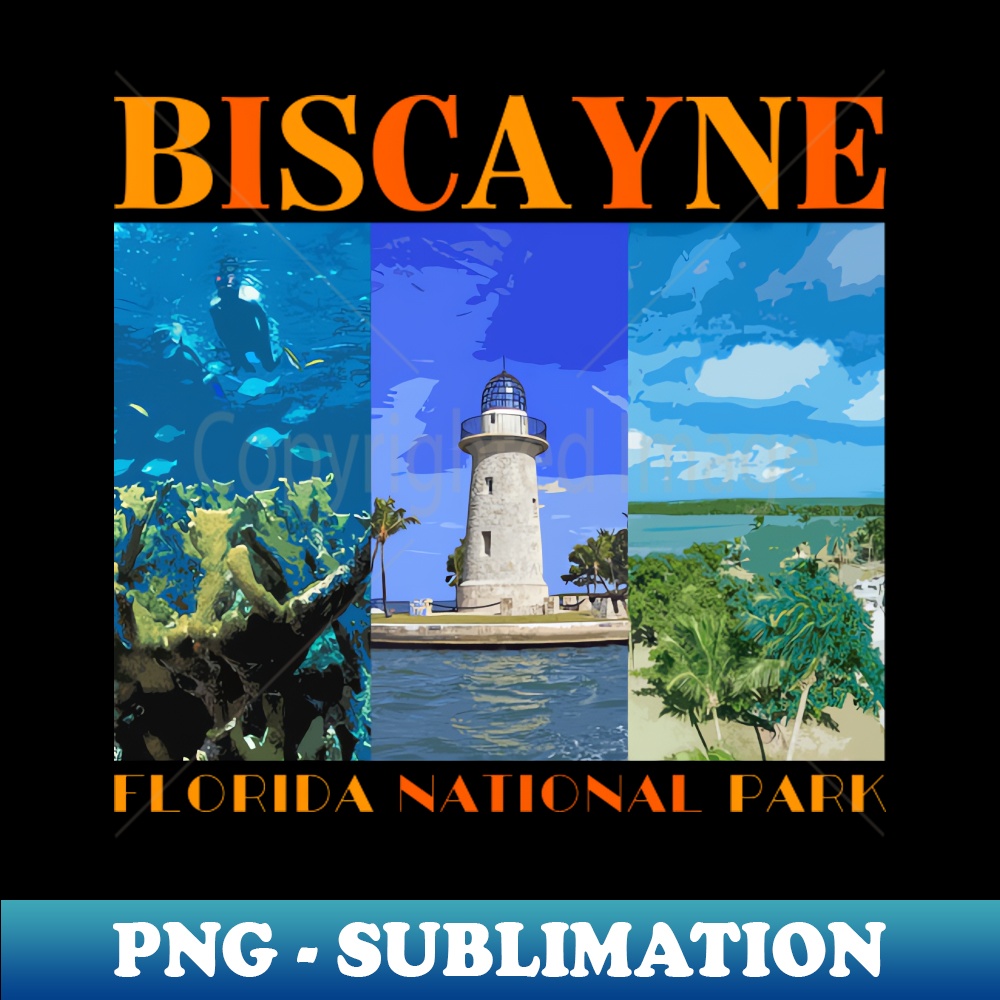 Biscayne National Park Florida - PNG Transparent Sublimation | Inspire ...