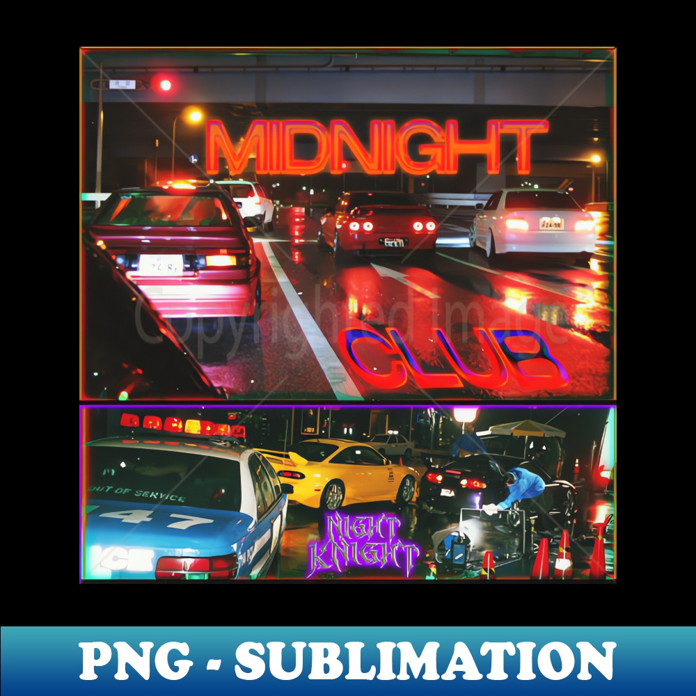 Midnight Club Night Knight Edition - Exclusive PNG Sublimati | Inspire ...