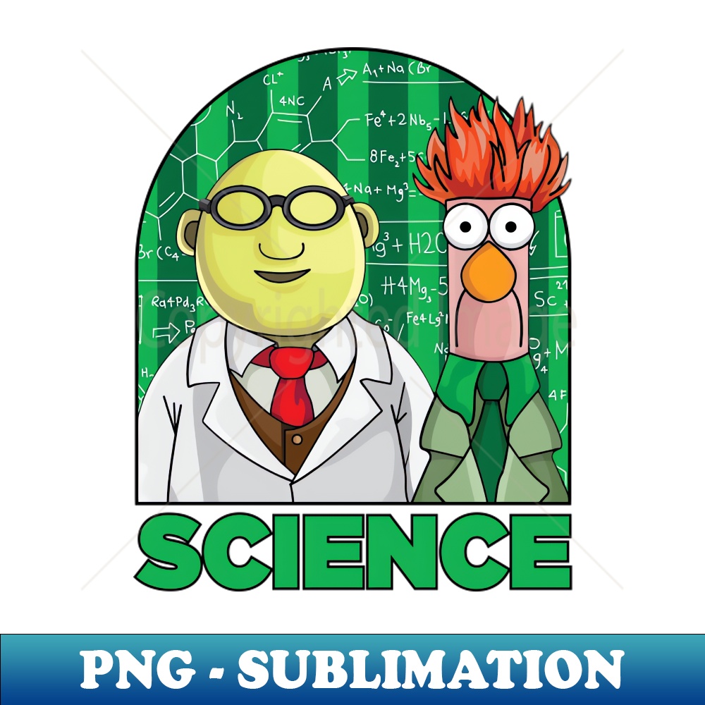 Muppets Science - High-Resolution PNG Sublimation File - Cap | Inspire ...