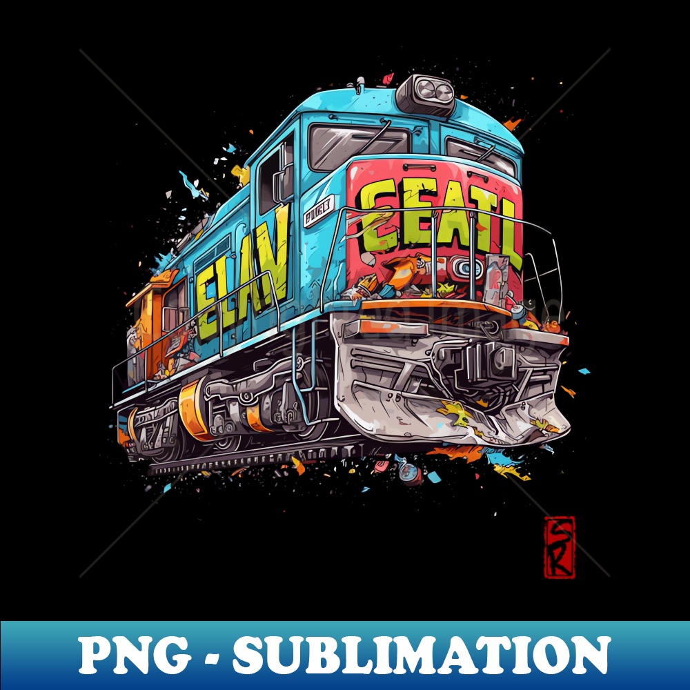 Train - PNG Transparent Sublimation File - Create with Confi - Inspire ...