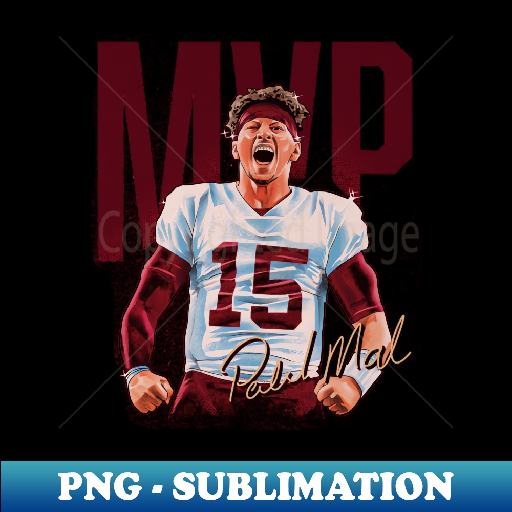 Patrick Mahomes II Kansas City MVP Shine - PNG Transparent D | Inspire ...