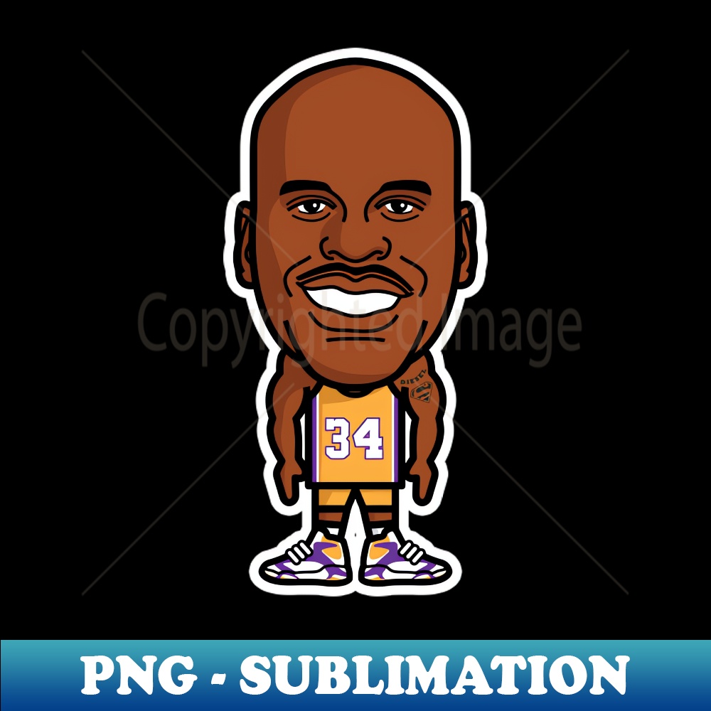 Shaq LA - Aesthetic Sublimation Digital File - Perfect for P | Inspire ...