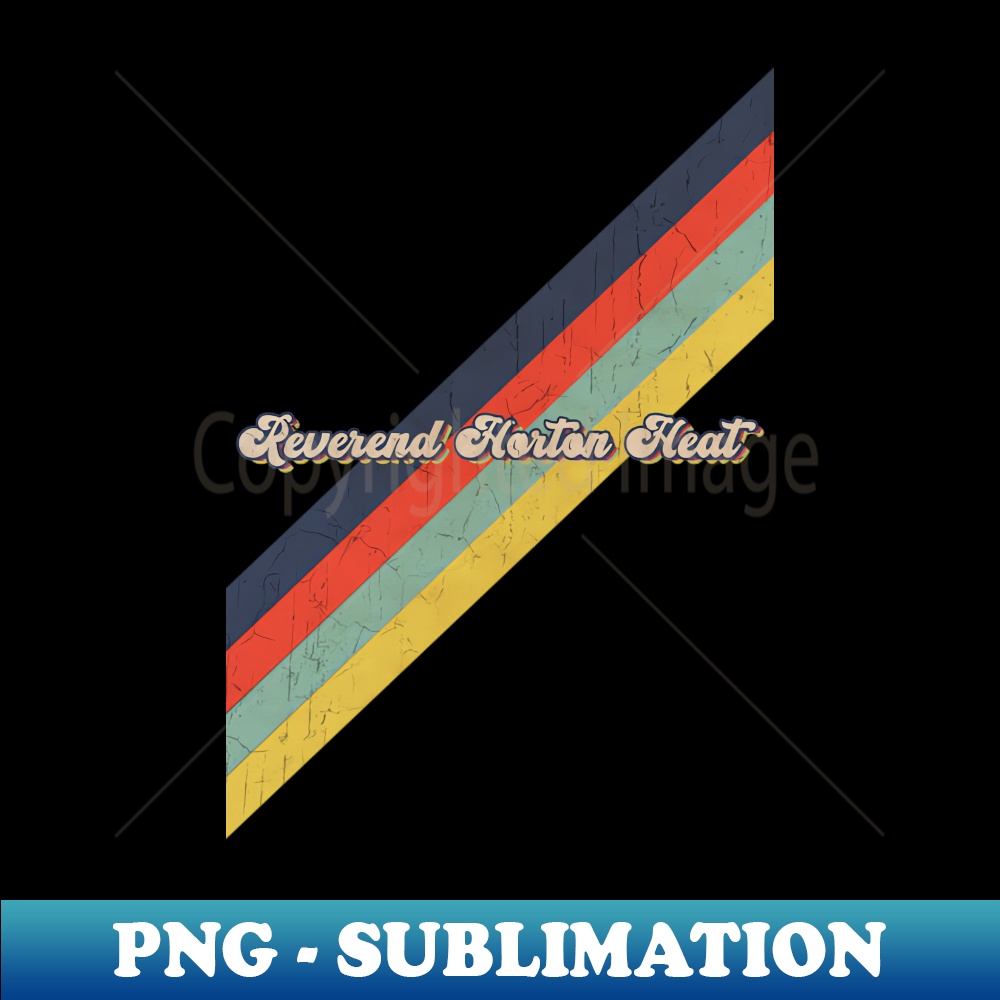 retro vintage color Reverend Horton Heat - Sublimation-Ready | Inspire ...