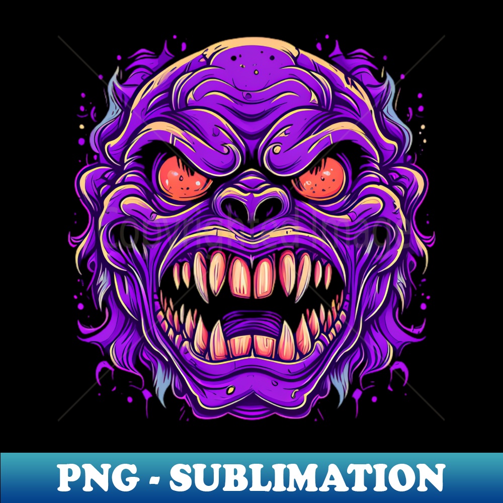Grimace meme - PNG Transparent Sublimation Design - Bold & E - Inspire ...